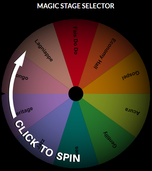 Jazz Fest Magic Stage Selector – Fest a la Mode